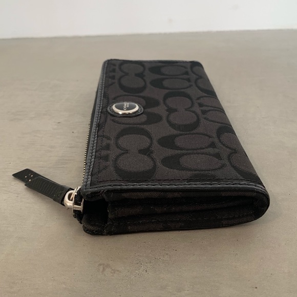 Coach | Bags | Coach Metallic Signature Wallet | Poshmark